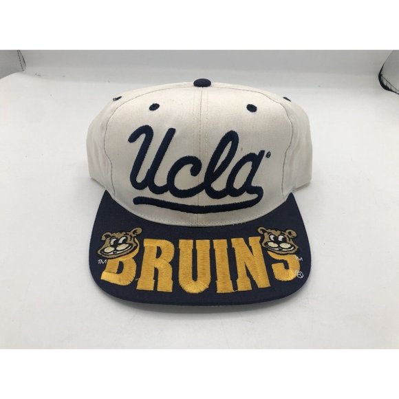 Ucla | Accessories | Vintage 9s Ucla Bruins Snapback Whitenavy Stitched ...